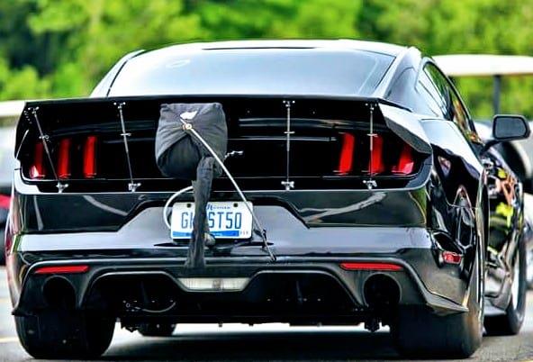 2015-2020 Mustang GT / GT350 / GT500 Carbon Fiber Drag Wing [422231 ...